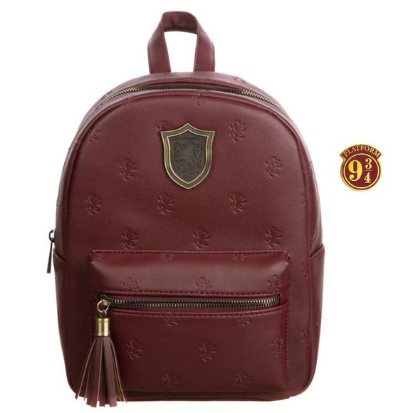 Warner Bros. | Bags | Harry Potter Gryffindor Mini Backpack With 9 34 ...
